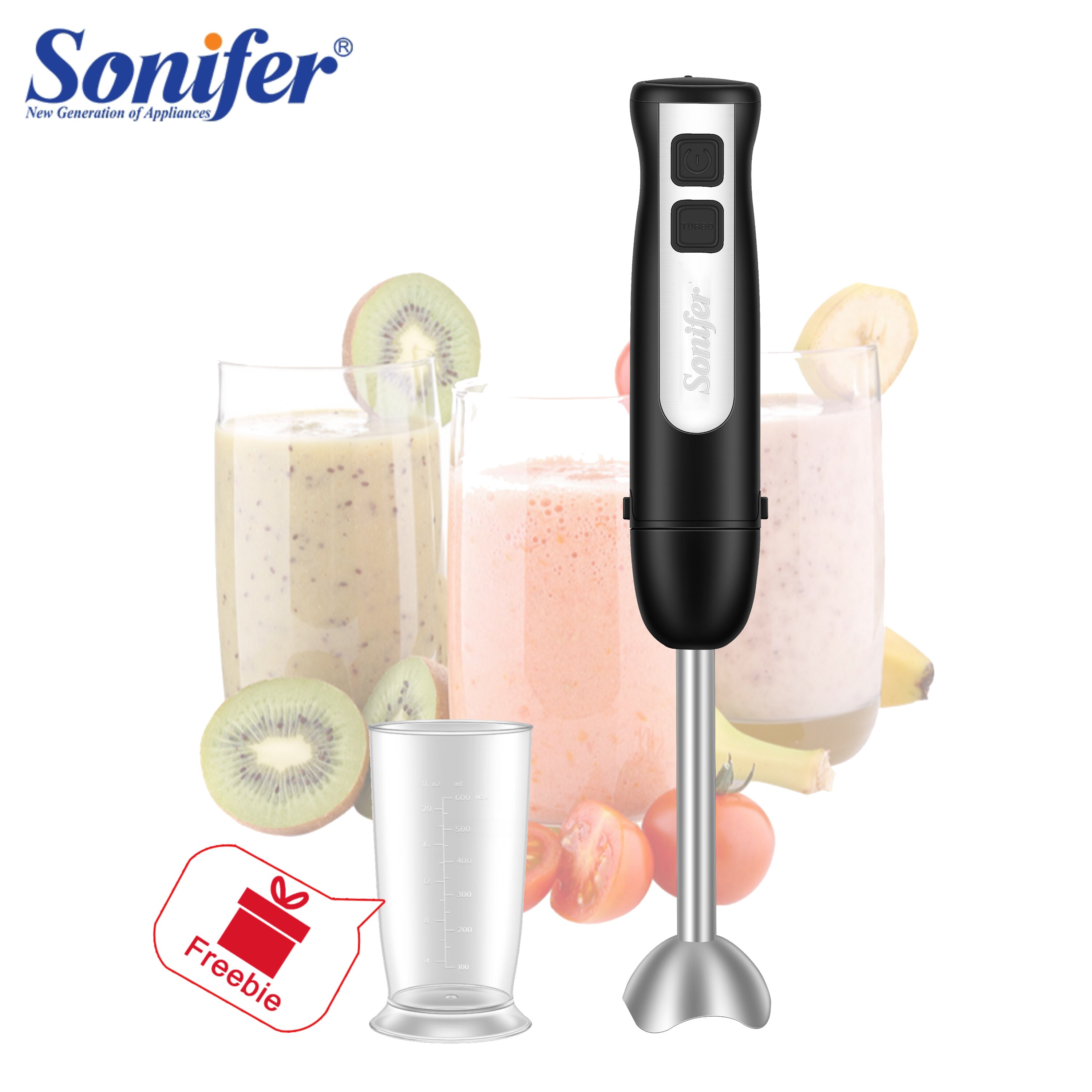 800W High Power Food Mixer 2 Speeds Hand Blender E... – Grandado