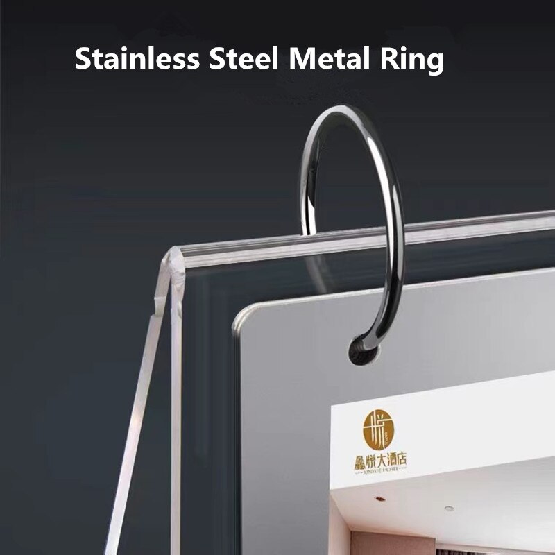 A6 Double Sided Table Top Acrylic Sign Holder Disp... – Grandado