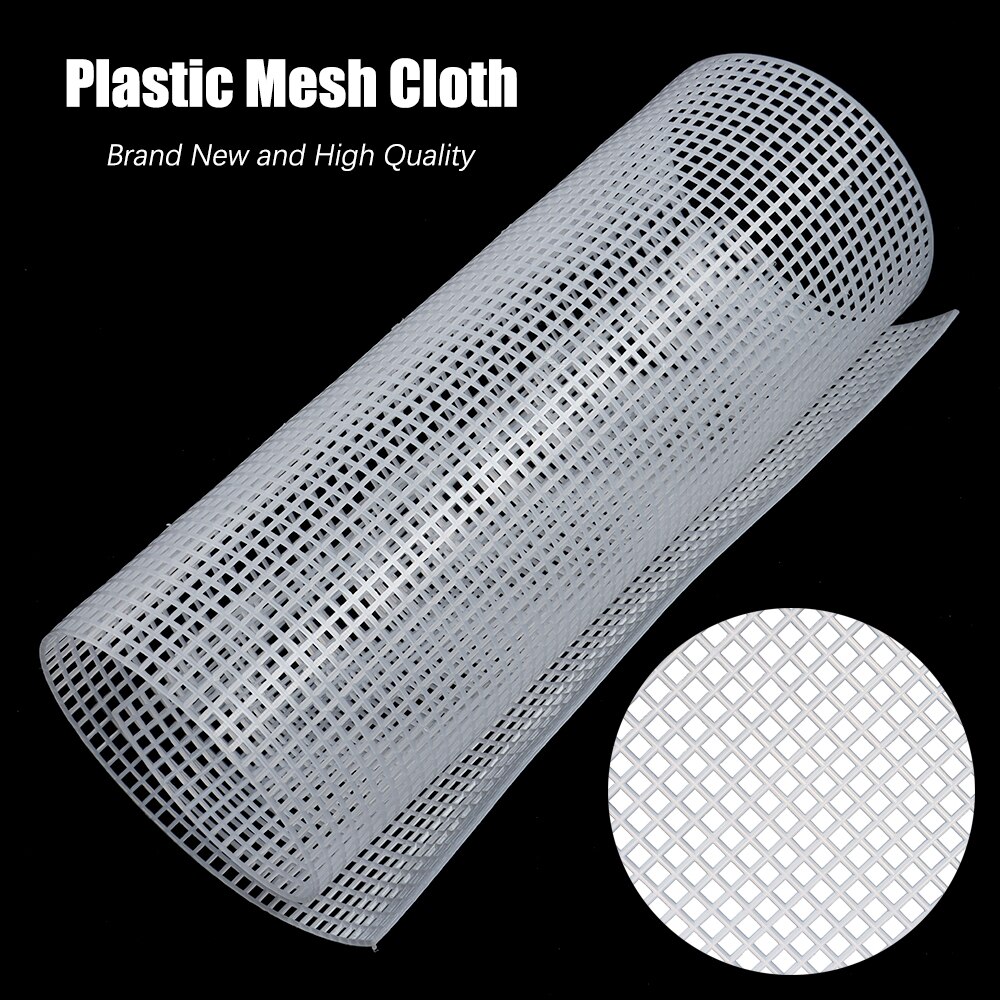 Witte Zak Bodem Plastic Mesh Doek Draad Haak Diy T... – Vicedeal