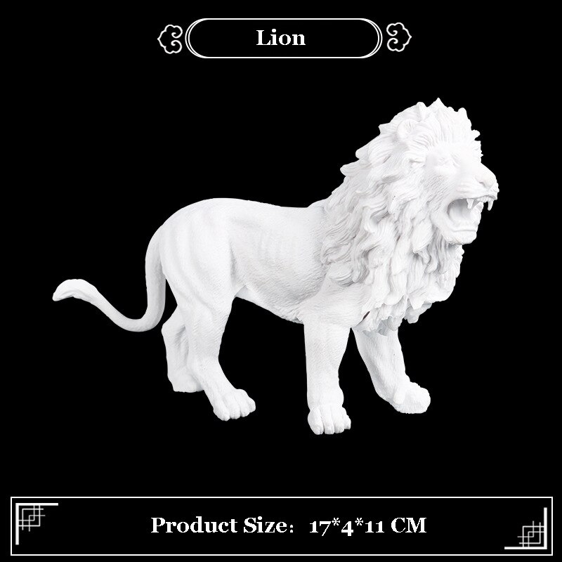 Kids DIY Art and Craft Coloring Wild Animals Lion ... – Vicedeal