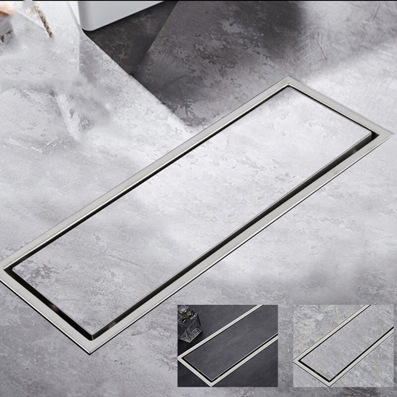 Floor Drains Stainless Steel Linear Shower Floor D... – Vicedeal