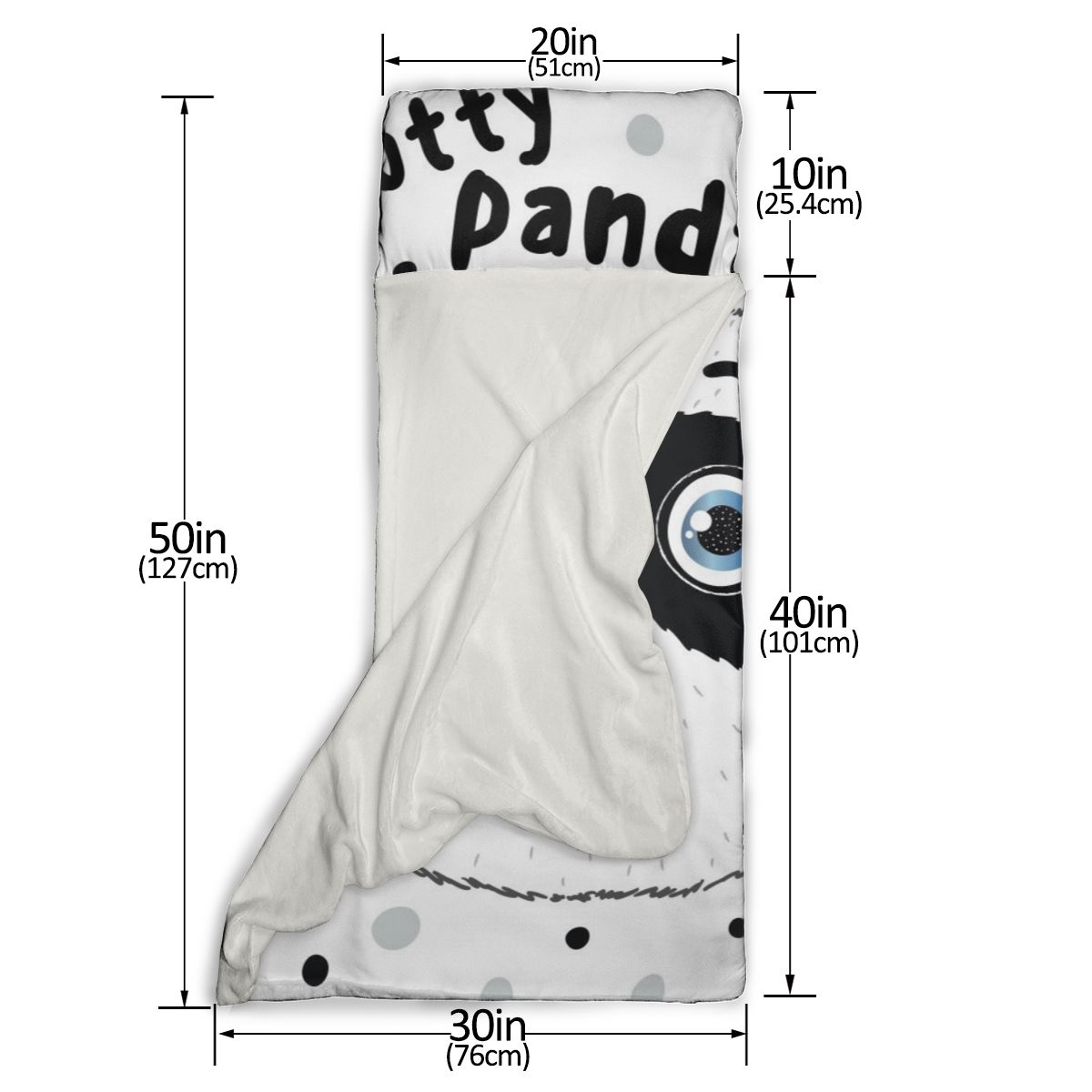 Cute Spotty Panda Nap Mat with Pillow for Toddler ... – Grandado