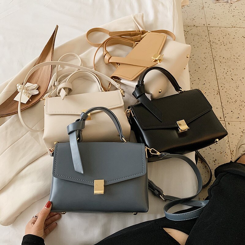 Simple Leather Small Crossbody Bags for Women Dail... – Grandado