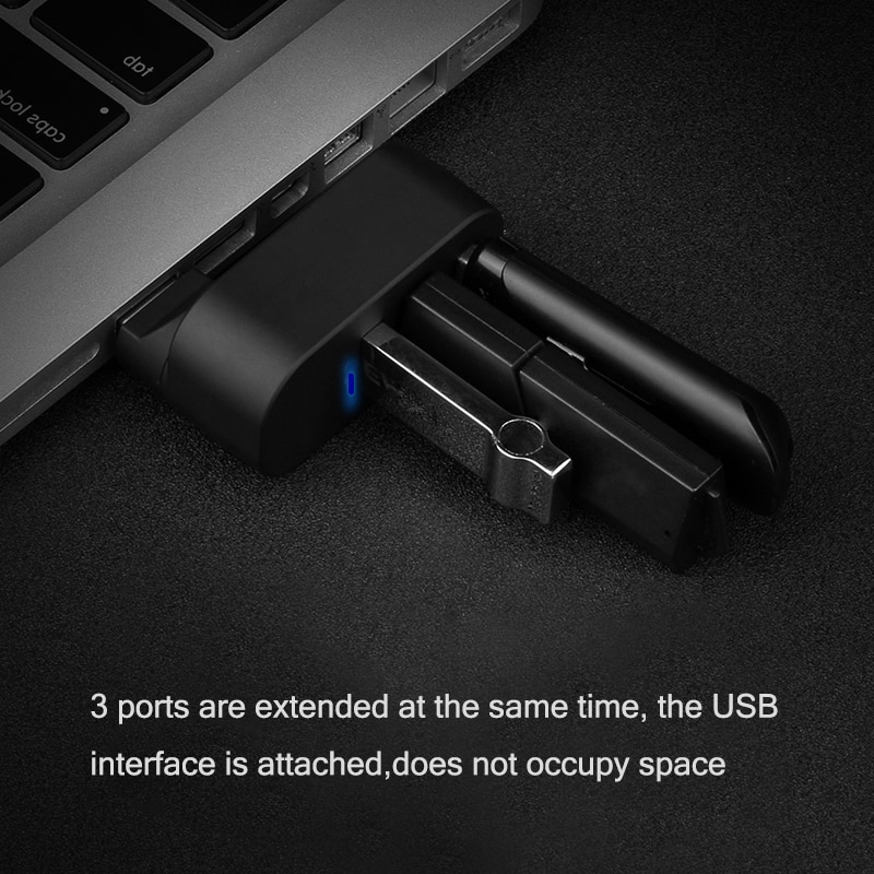 Mini USB HUB 3 Port USB 2.0 Splitter Straight Inse... – Vicedeal