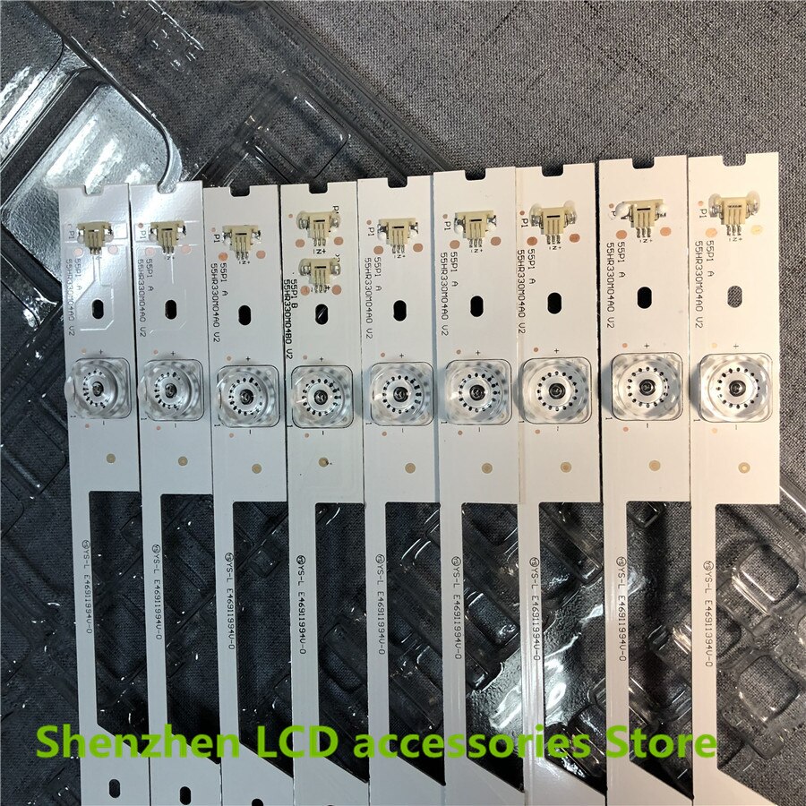 18pcs=2set FOR TCL 4LEDs y55A580 LCD TV backlight ... – Grandado