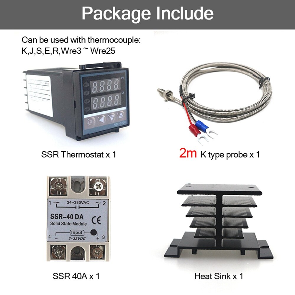 Dual Digital PID Temperature Controller Thermostat... – Grandado