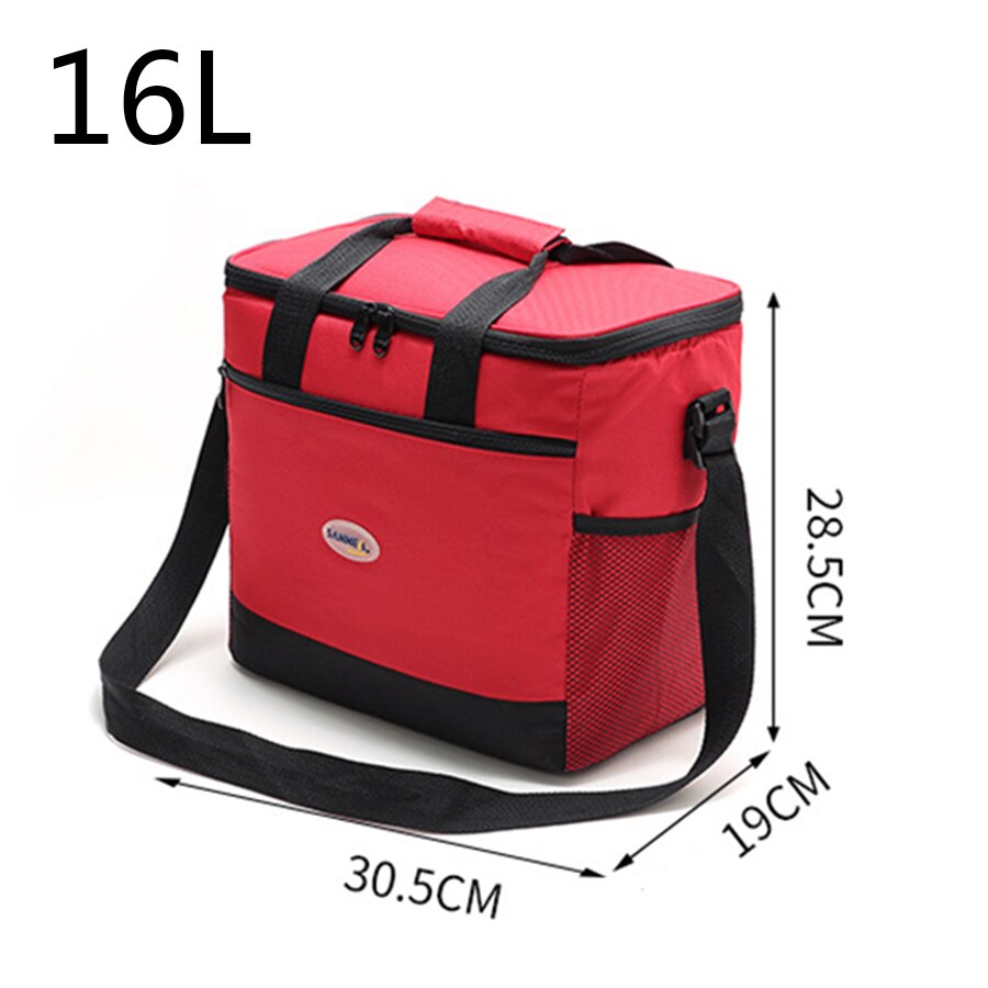 16L Lunchbox Koeltas Geïsoleerde Tas Lunchbox Isol... – Vicedeal
