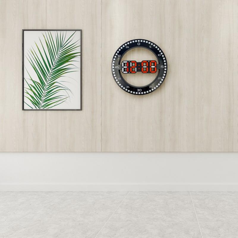 3D LED Digital Wall Clock Modern Electronic Nightl... – Grandado