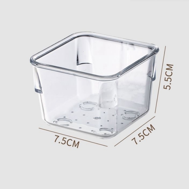 Clear Plastic Drawer Organizers Desk Dividers Bins... – Grandado