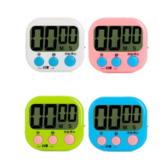 1PC Digital Kitchen Timer Big Digits Loud Alarm Ma... – Grandado