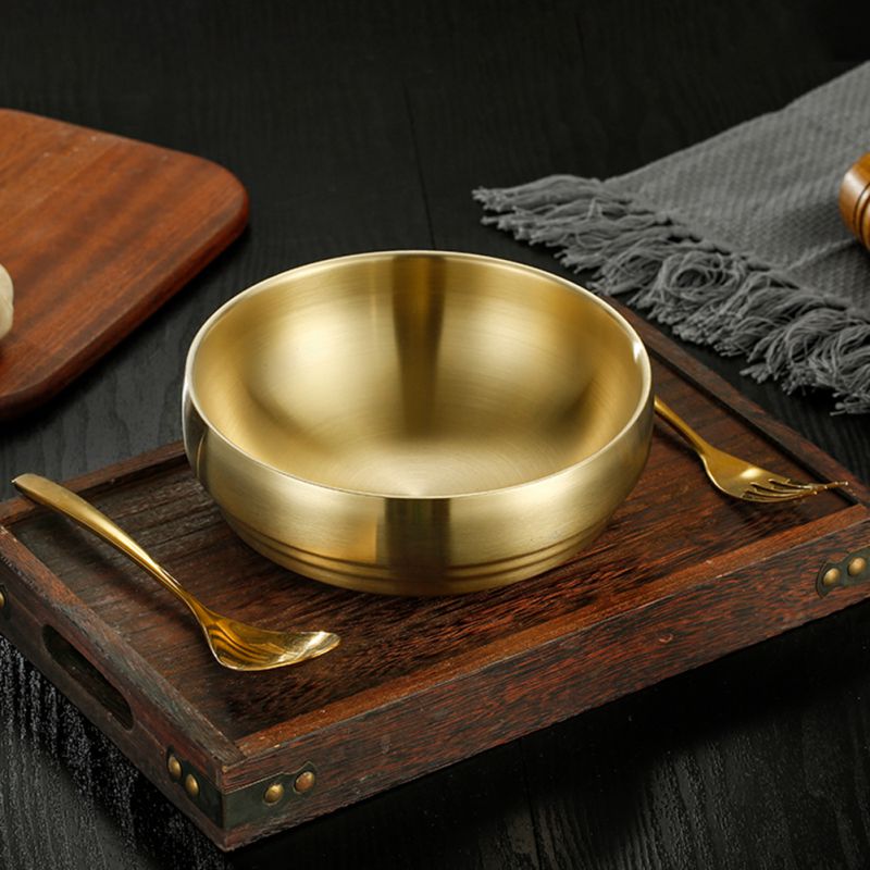 Metal Thick Metal Rice Cereal Bowls 304 Stainless ... – Vicedeal