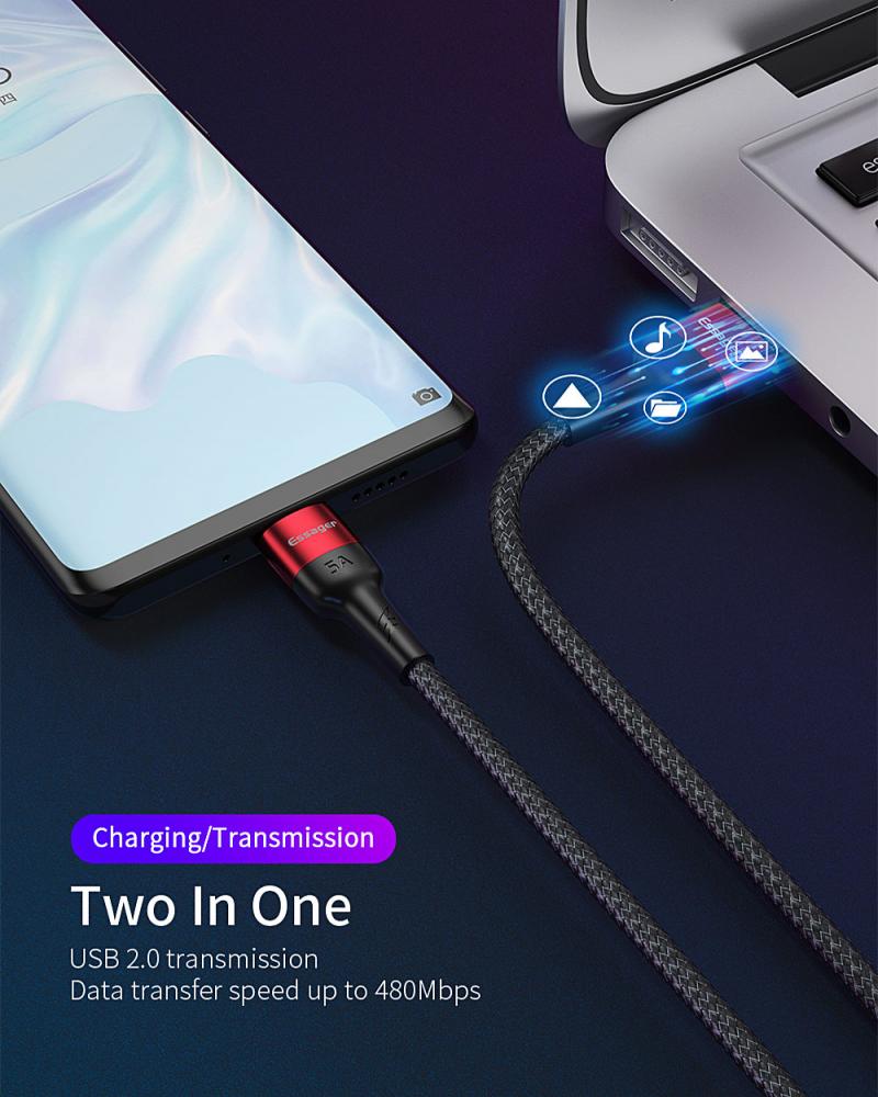 Essager 5A Qucik charing USB cable Smart phone USB... – Vicedeal
