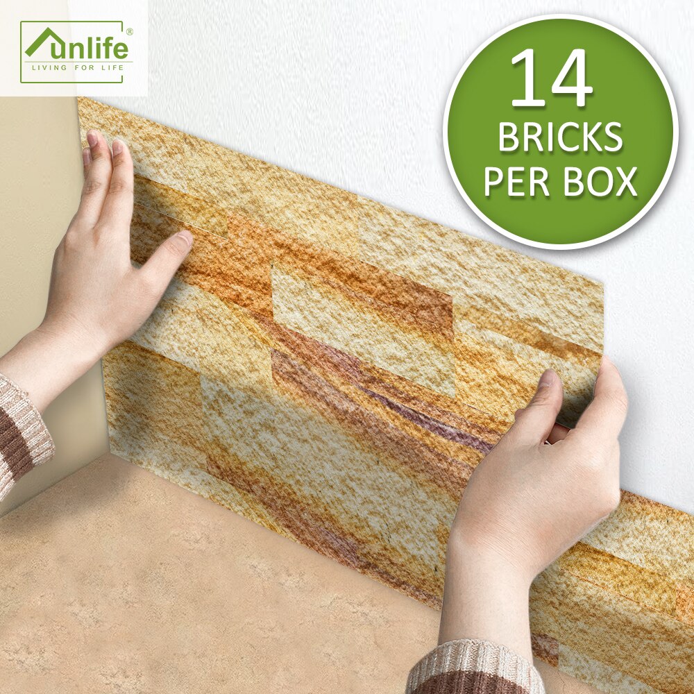 Funlife® american style™ 14 st sandsten naturlig b... – Grandado