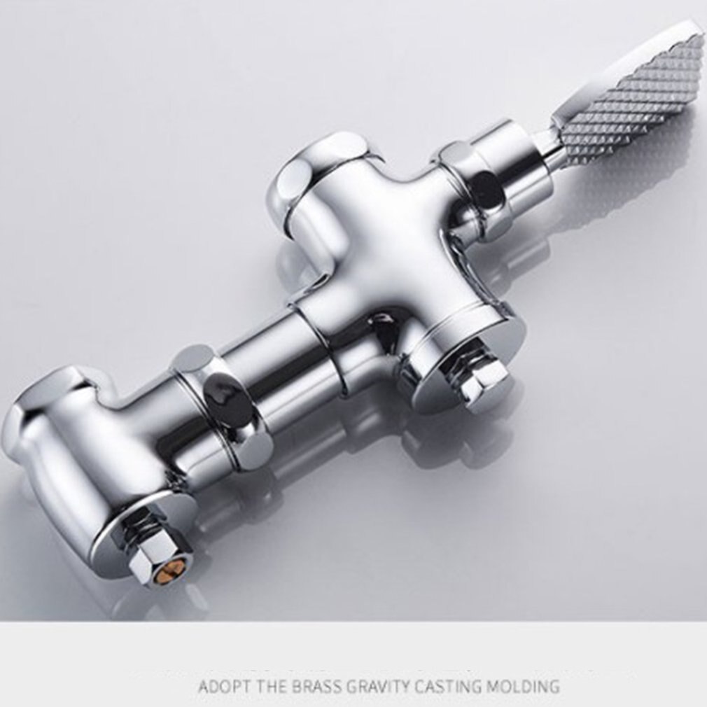 Copper Delay Valve Stool Flushing Valve Foot-press... – Grandado