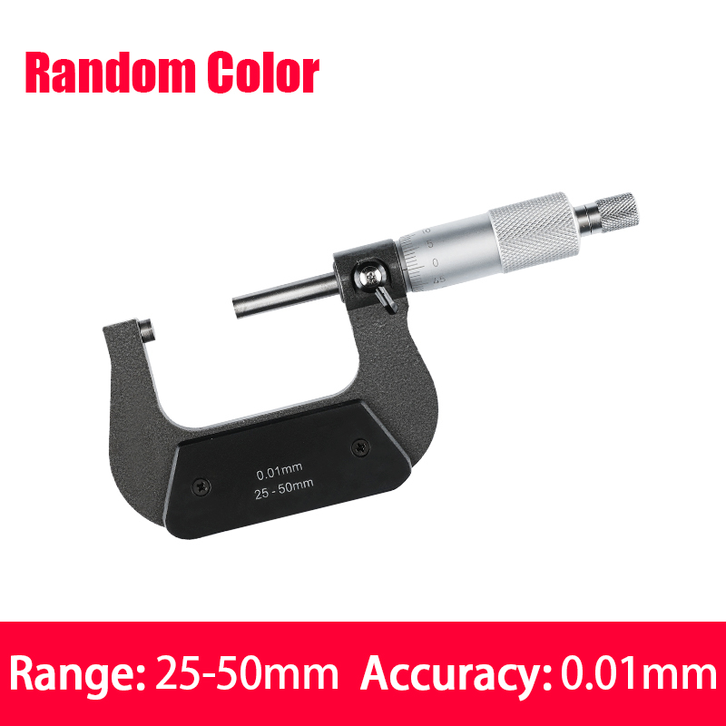 Precise Gauge Micrometer 0-25mm 0.01mm Outside Met... – Grandado