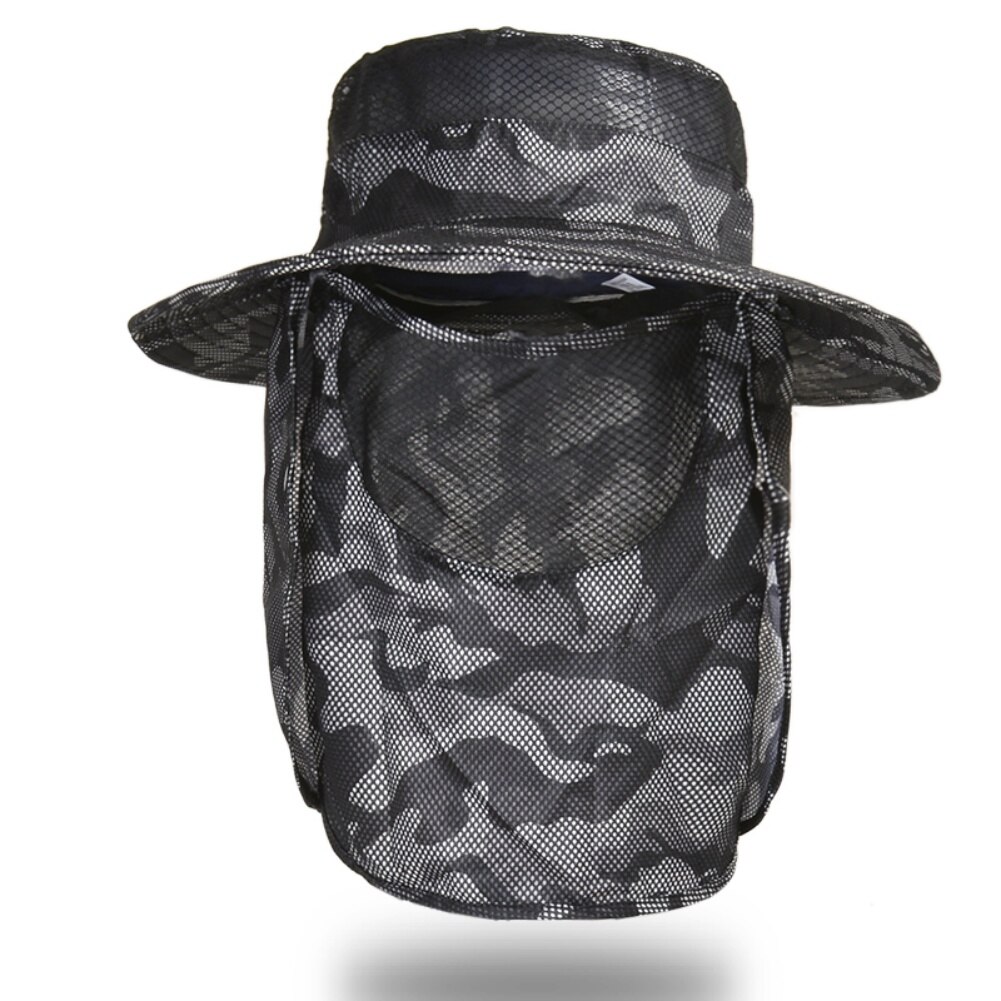 Summer Sun Hats Men Camouflage Large Bucket Cap Fo... – Vicedeal