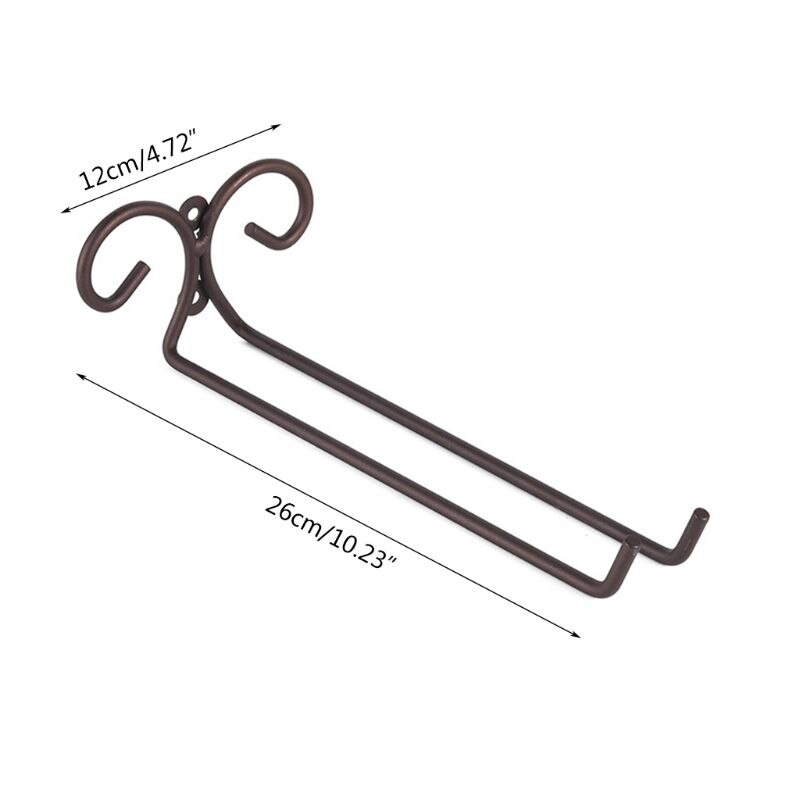 Unilateral Side Single Row Hanging Wine Glass Hold... – Vicedeal