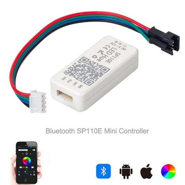 Controlador de luz de píxel SP110E con Bluetooth, ... – Grandado