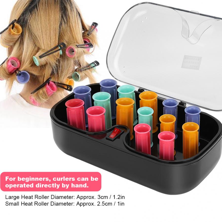15Pcs Electric Heated Roller Ceramic Curling Roll ... – Grandado