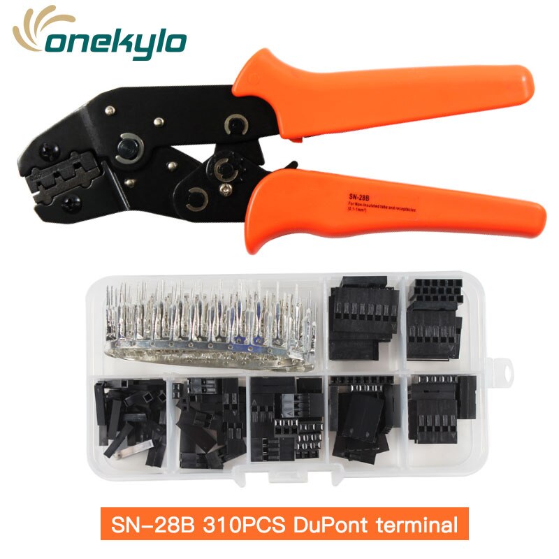 SN-28B 0.1-1mm²（23-17AWG）Crimping plier kit with 3... – Grandado