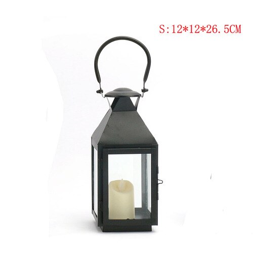 Metal Windproof Candle Holders Vintage Hurricane L... – Grandado