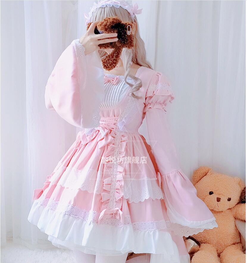 Cosplay Lolita Dress Maid Costume Cos Dress Sweet ... – Grandado