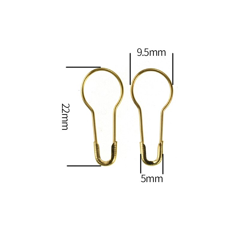 Looen Brand 100PCS Steel Pear Shaped Pins, Garment... – Grandado