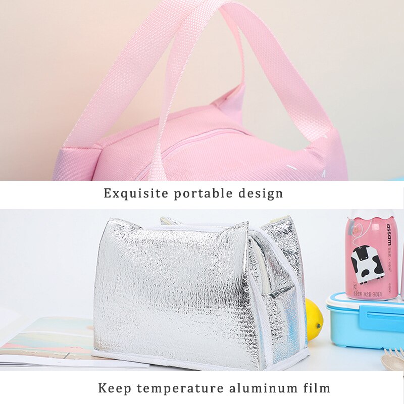 Cartoon Beer Geïsoleerde Lunch Tas Voor Kinderen P... – Grandado