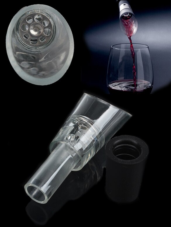 1pcs Red Wine Drink Pourer Aerator Plastic Wine Fl... – Vicedeal