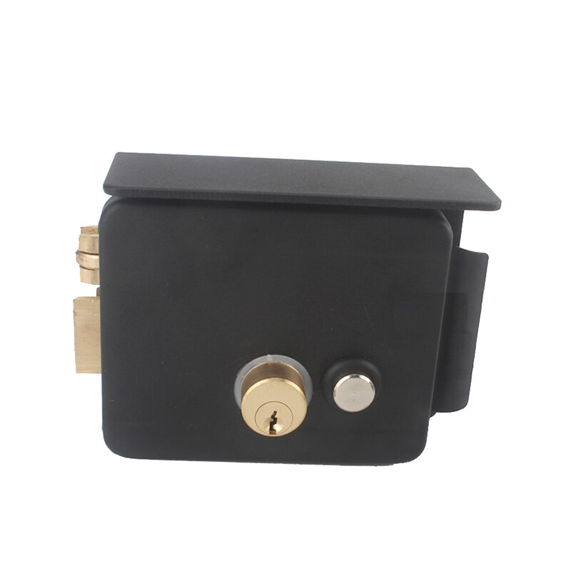 DC12V Electric lock with brass cylinder 5 mechanic... – Vicedeal