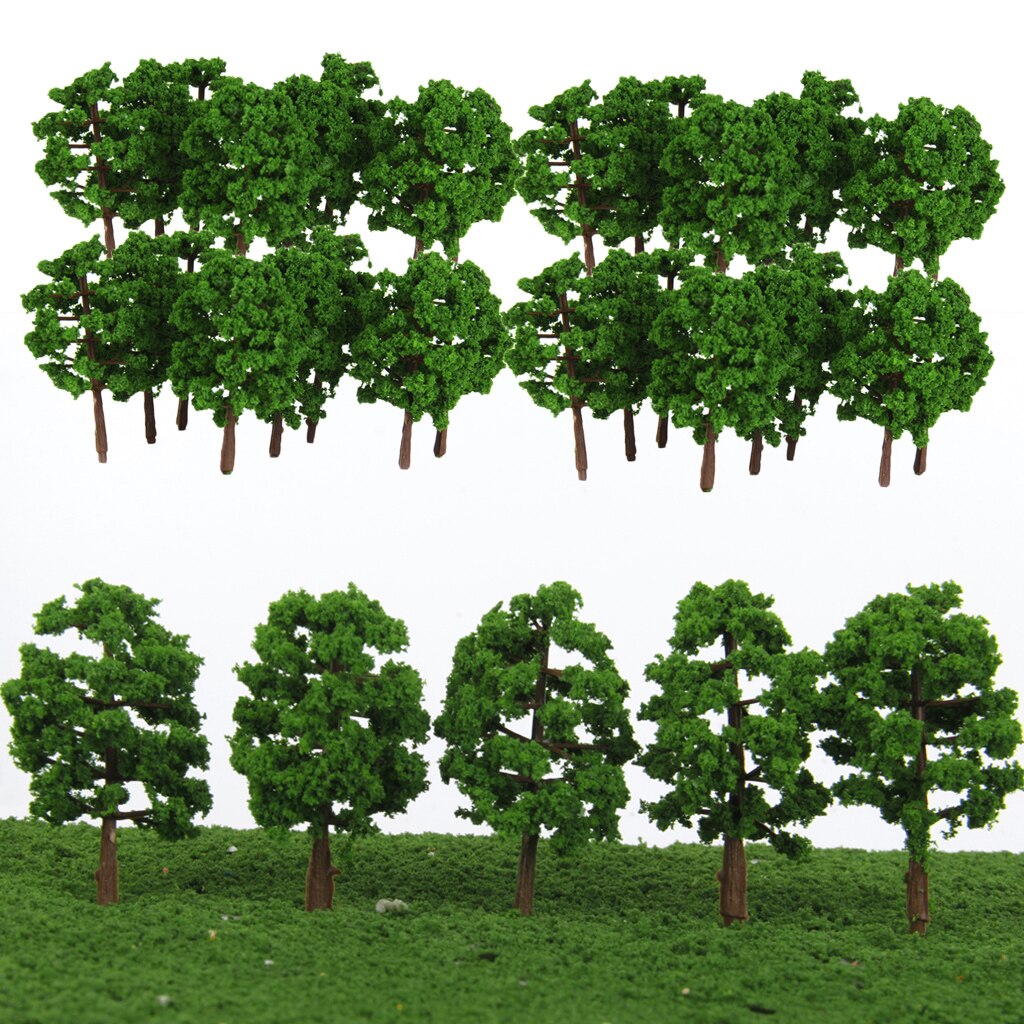 80Pcs Plastic 1: 150 Model Tree Trees Model Railwa... – Vicedeal