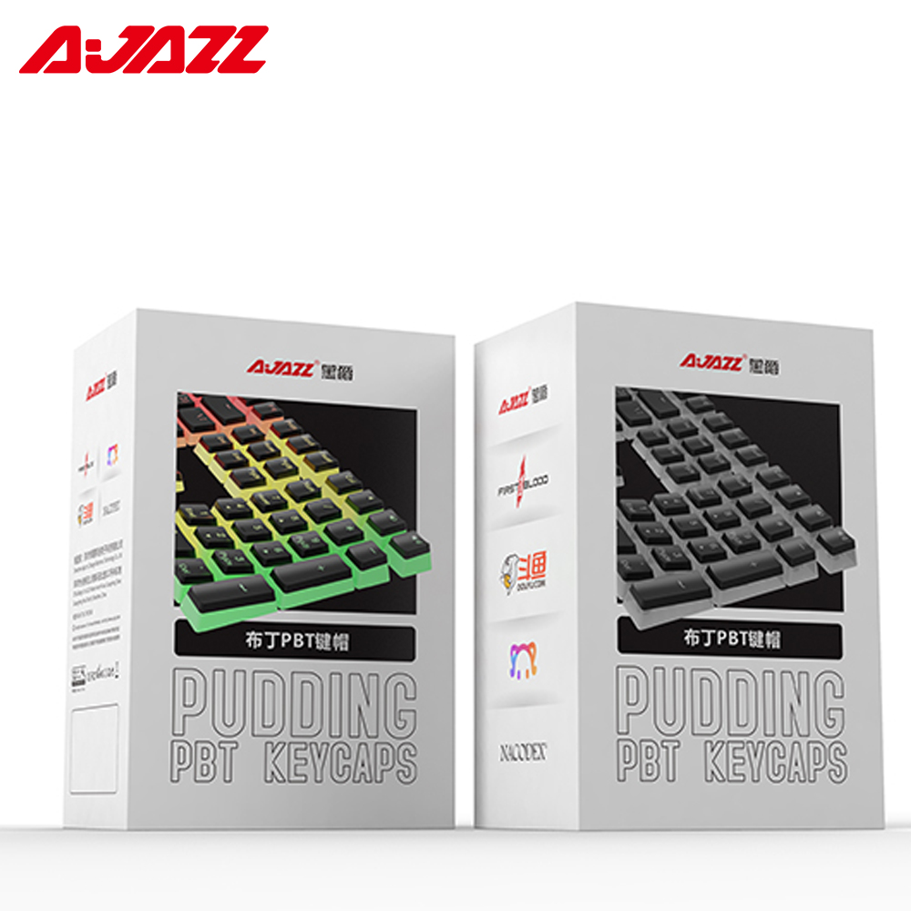 AJAZZ 108 Keys Mechanical Keyboard PBT Pudding Key... – Vicedeal