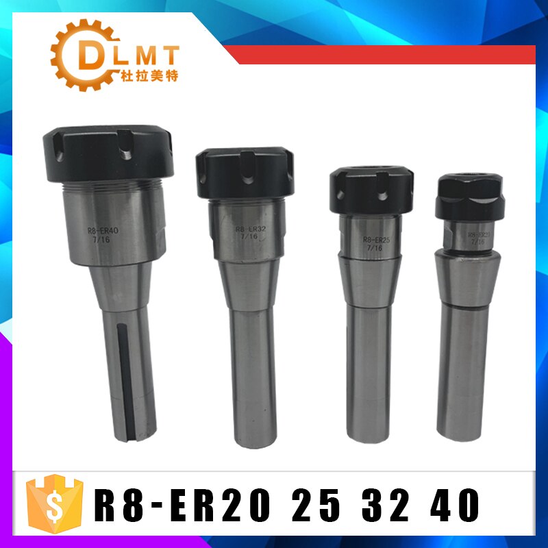 R8 ER20 7/16 Collet Chuck Holder Clamping Range R8... – Vicedeal