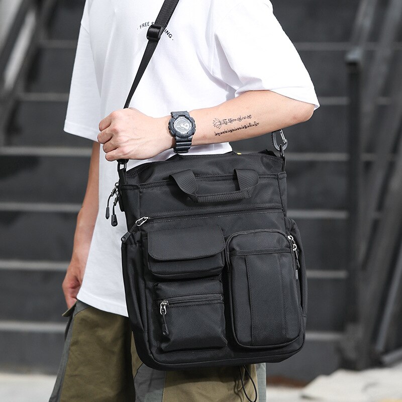 Male Bag Tote-Bag Messenger-Bags Handbag-Capacity ... – Grandado