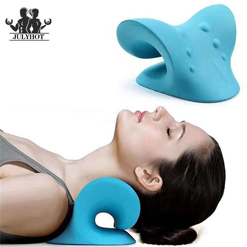 Neck Support Pillow Cervical Chiropractic Traction... – Vicedeal