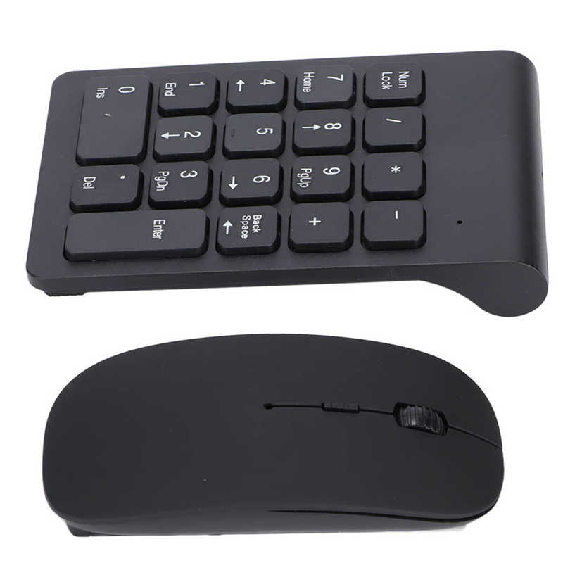2.4GHz Wireless Keyboard Mini Digital Number Numer... – Grandado