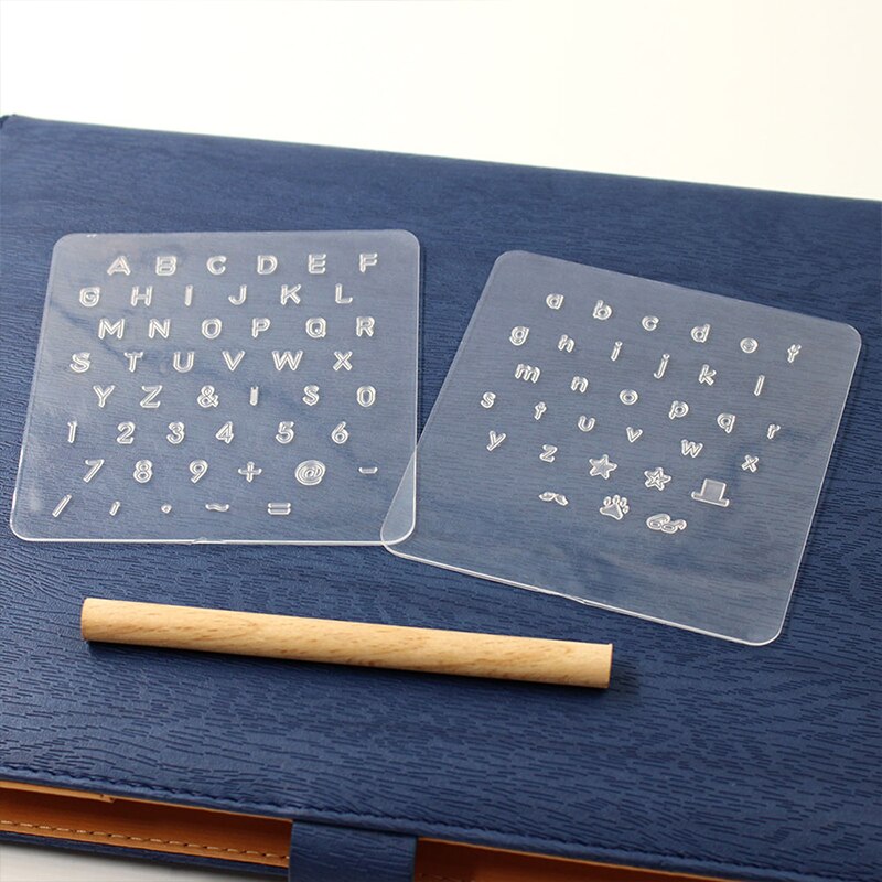 2019 Soco Couro DIY Do Alfabeto Número Números Do ... – Grandado