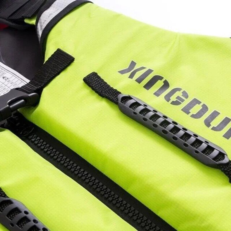 Adult Life Jacket Vest Nylon Kayak Motorboats Swim... – Grandado