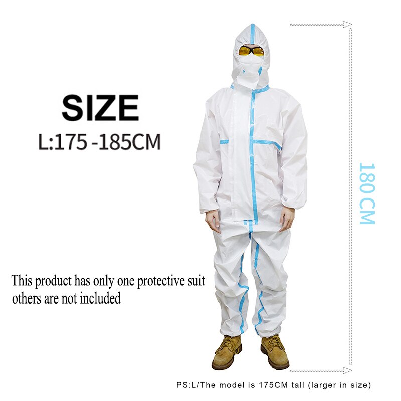 Protective Clothing Waterproof ppe suit Reusable P... – Vicedeal