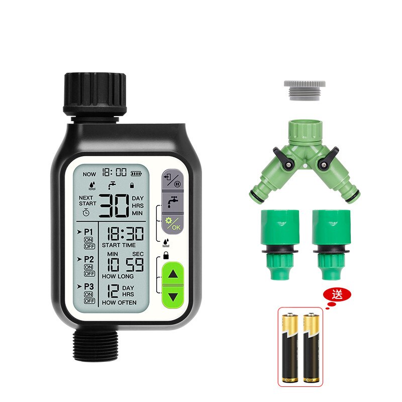 Waterproof Watering with Rain Sensor Irrigation Ti... – Grandado