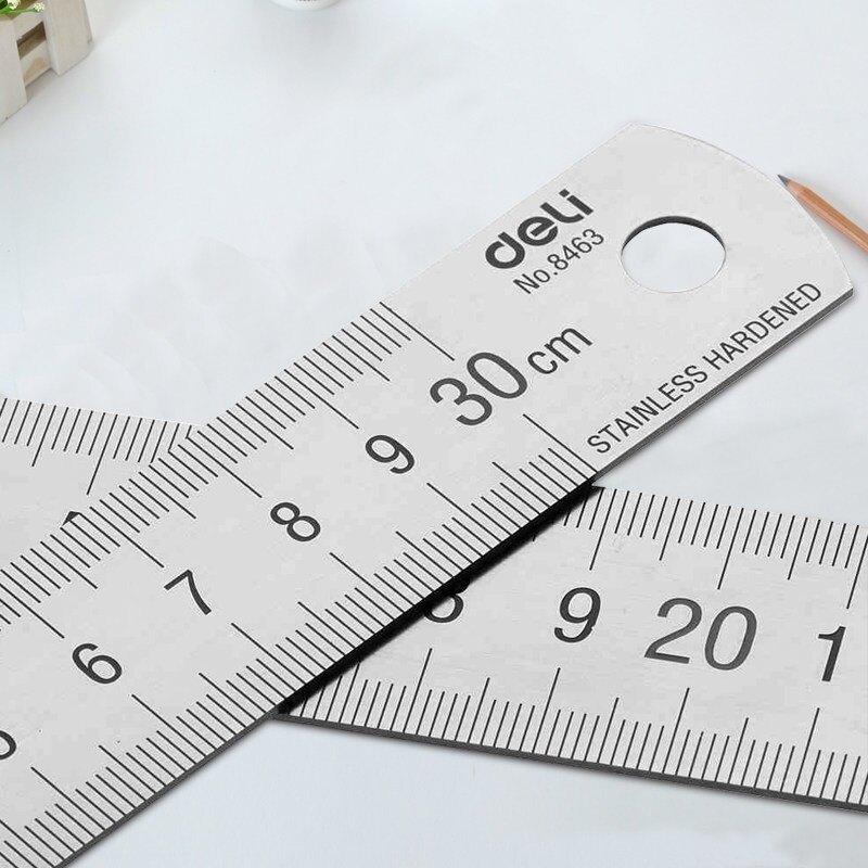 8463 steel rulers 30cm long steel ruler stainless ... – Vicedeal