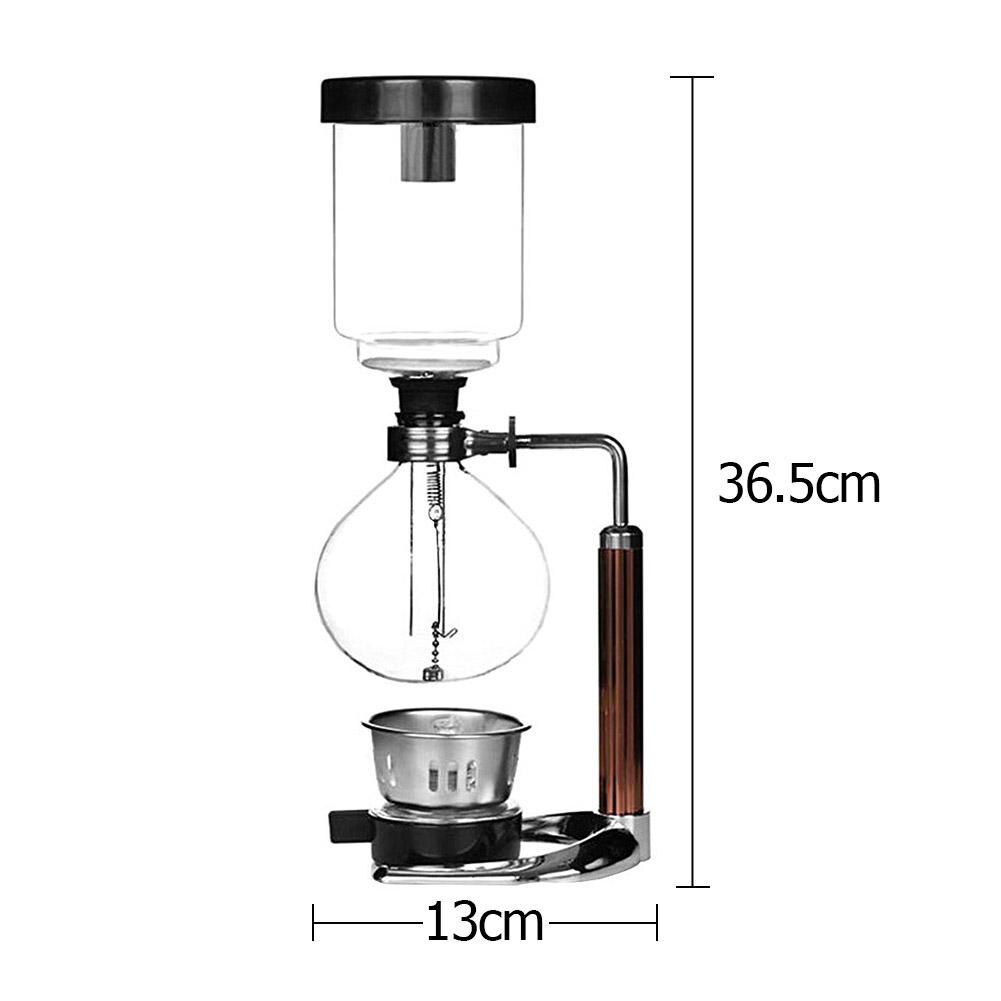Hand Siphon Coffee Maker Pot Heat-resistant Glass ... – Vicedeal