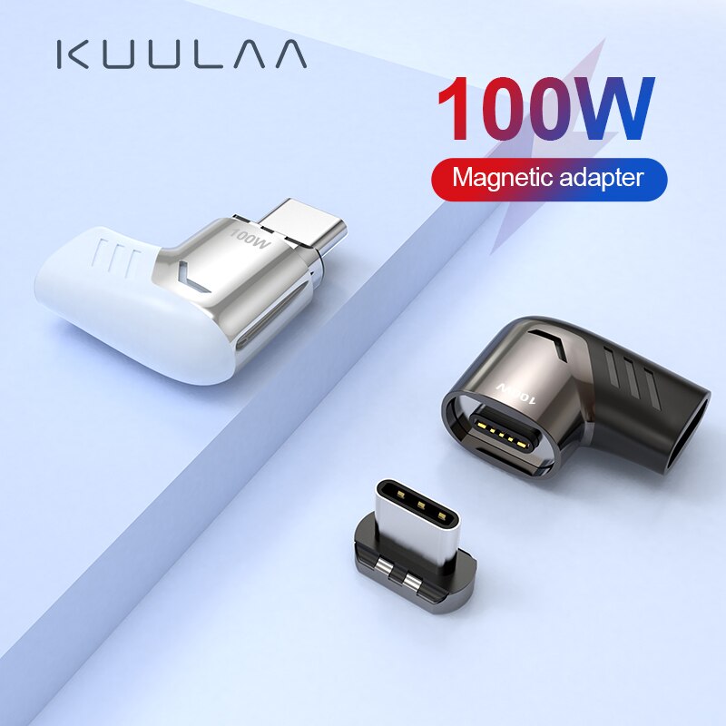100W USB Type C Magnetic Adapter Type-C Male To US... – Vicedeal