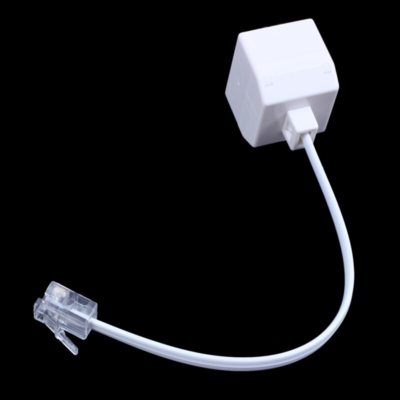 6P2C RJ11 Male to Female Two Way Telephone Splitte... – Vicedeal