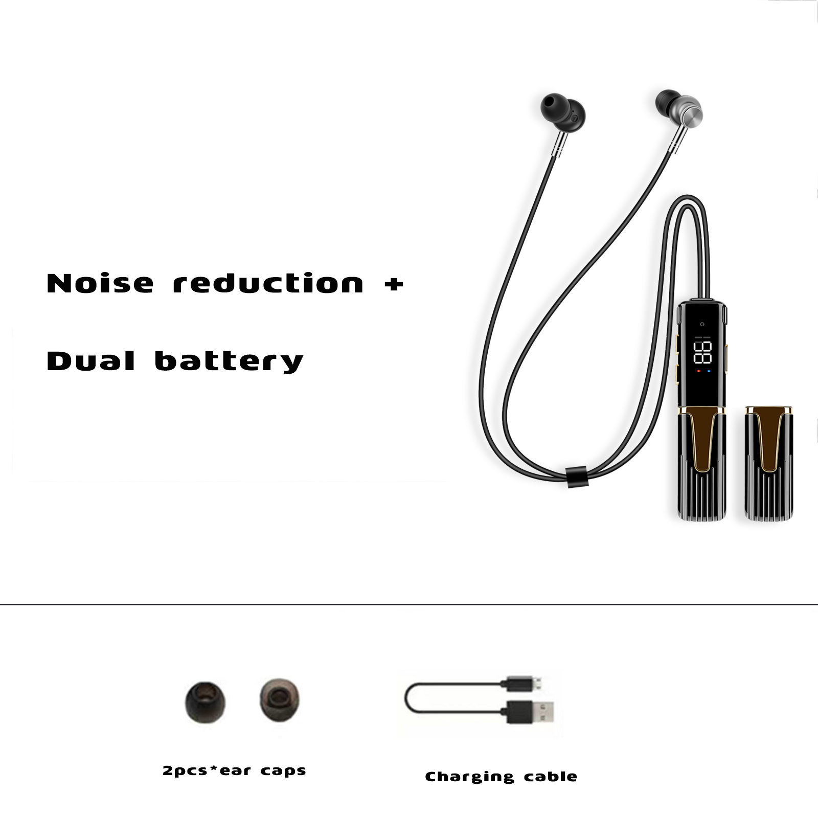 Bluetooth 5.2 Headphones Neckband Wireless Earphon... – Grandado