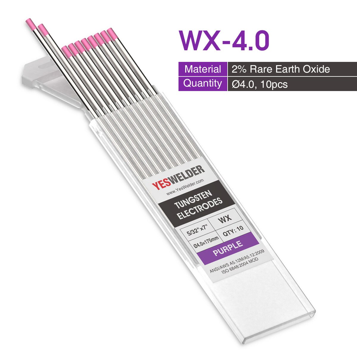 YESWELDER 10pcs/set Tungsten Electrode Weld Rods f... – Grandado