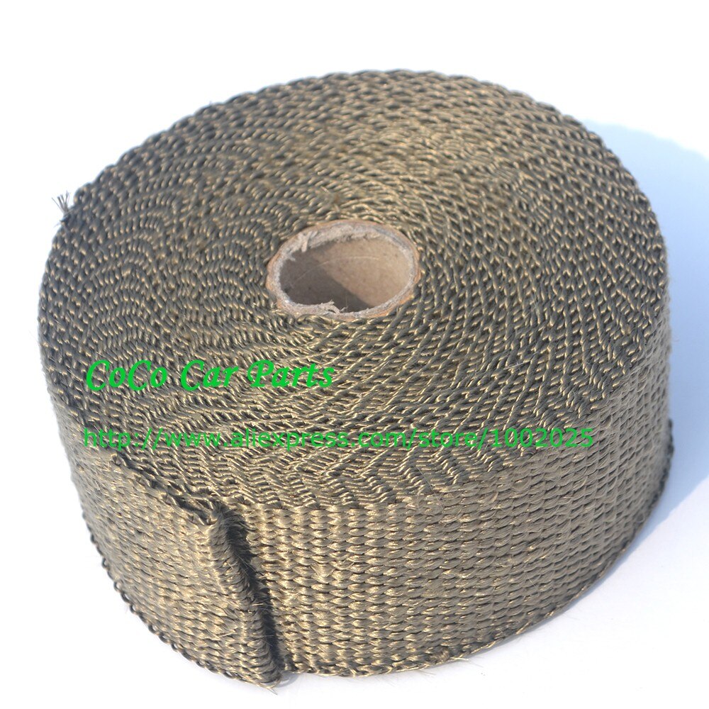 Titanium Color Cool Thermo Tec Exhaust Insulating ... – Vicedeal