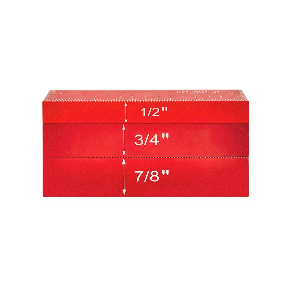 8PCS Setup Blocks Height Gauge Set Aluminium Alloy... – Grandado