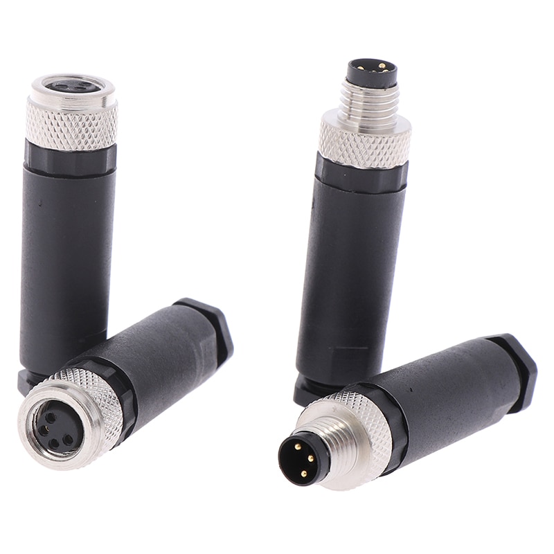 1Pcs M8 Sensor Connector Waterproof Male&female Pl... – Grandado