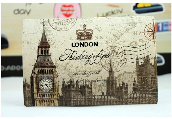 18pcs European Scenery Postcard Vintage Iron Tower... – Grandado